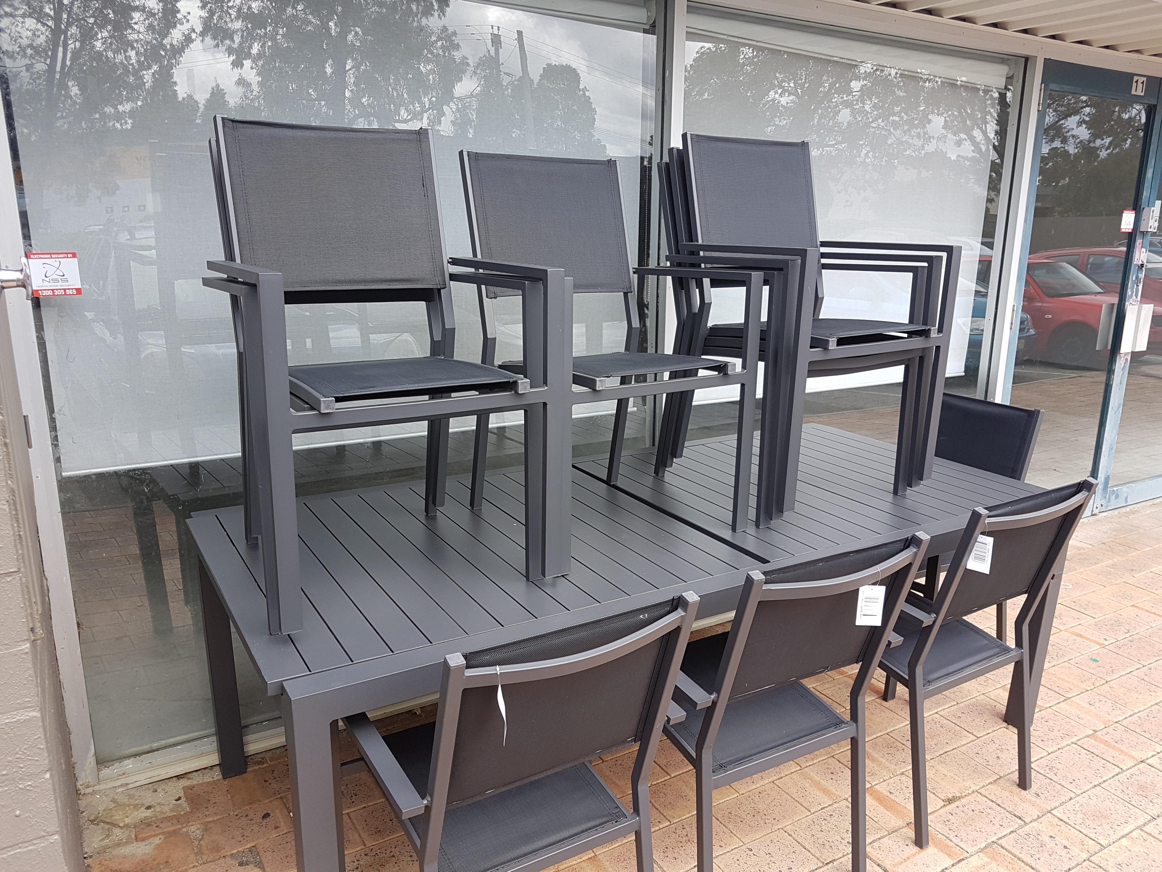 9pce Extension outdoor dining | Welcome to Priced Right Furniture